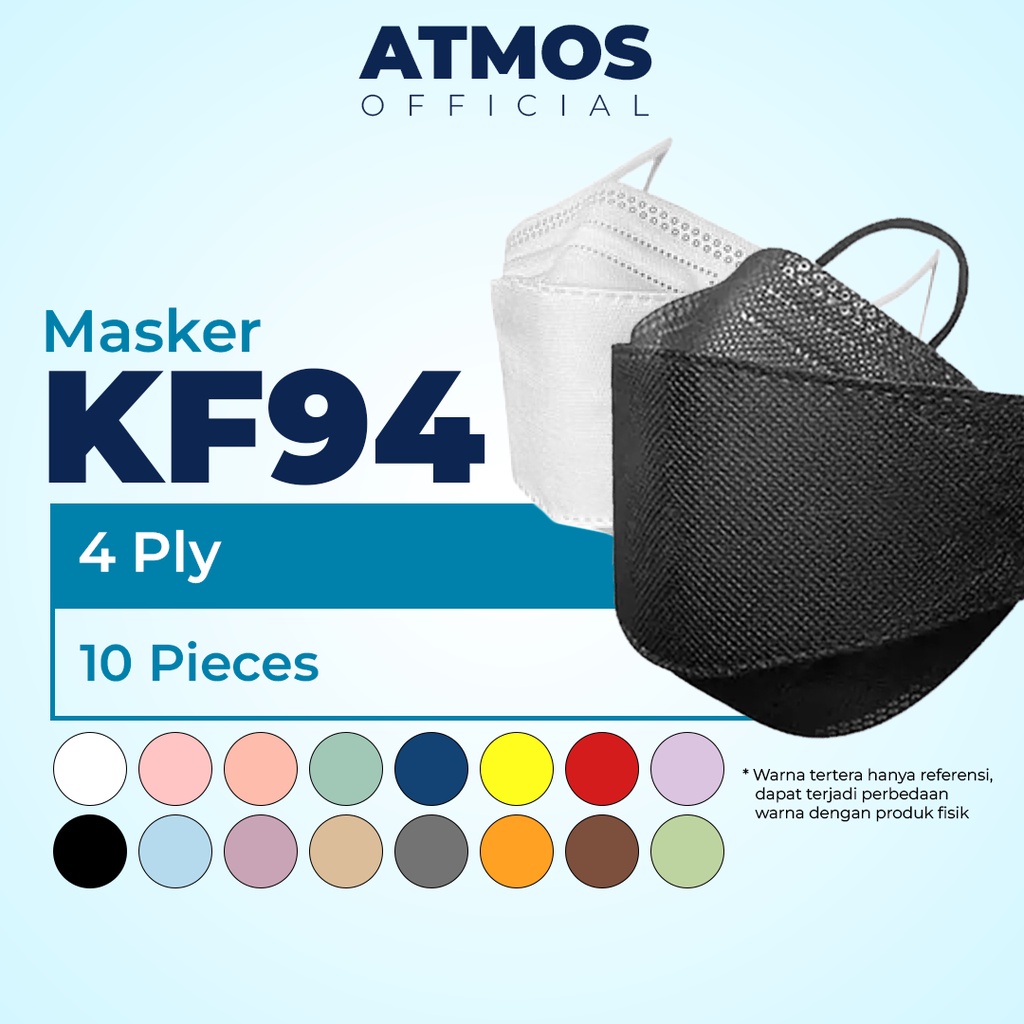 Jual Masker Korea KF94 Premium 4 Ply Isi 10 pcs Disposable | Shopee ...