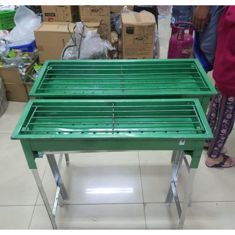 Jual Standing BBQ Grill Panggangan / Bakaran Sate Besar 30×70 Cm ...
