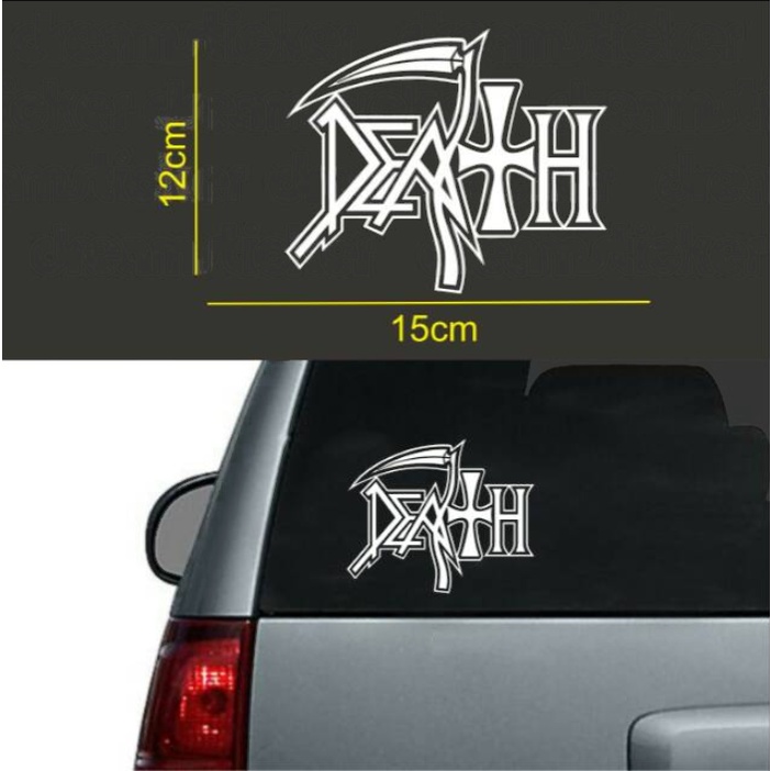 Jual Stiker Mobil Band Death - Car Decal Sticker | Shopee Indonesia