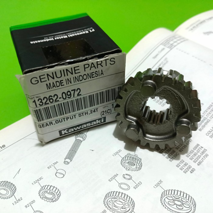 Jual Gear Output 5TH-24T 13262-0972 | Shopee Indonesia