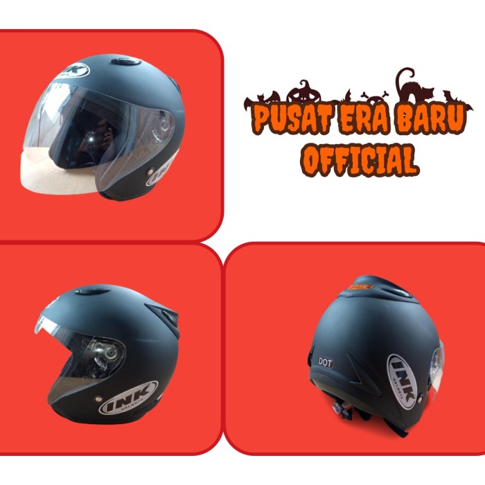 Jual Helm ink centro ( hitam doff ) | Shopee Indonesia