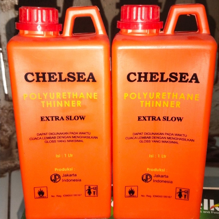 Jual Thinner chelsea PU Polyurethane Extra slow 1 liter | Shopee Indonesia
