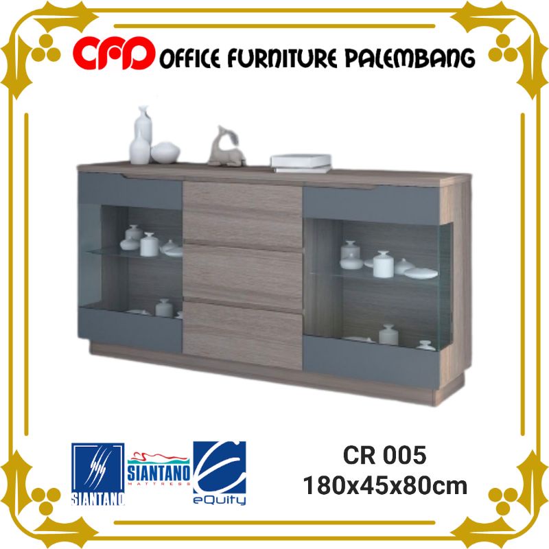 Jual buffet tv siantano CR 005 credenza kabinet meja tv rak tv | Shopee Indonesia