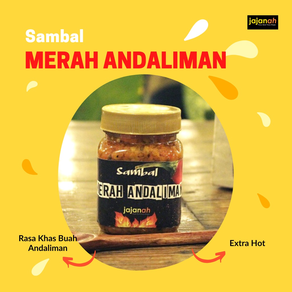 Jual SAMBAL MERAH ANDALIMAN 200GR | Shopee Indonesia