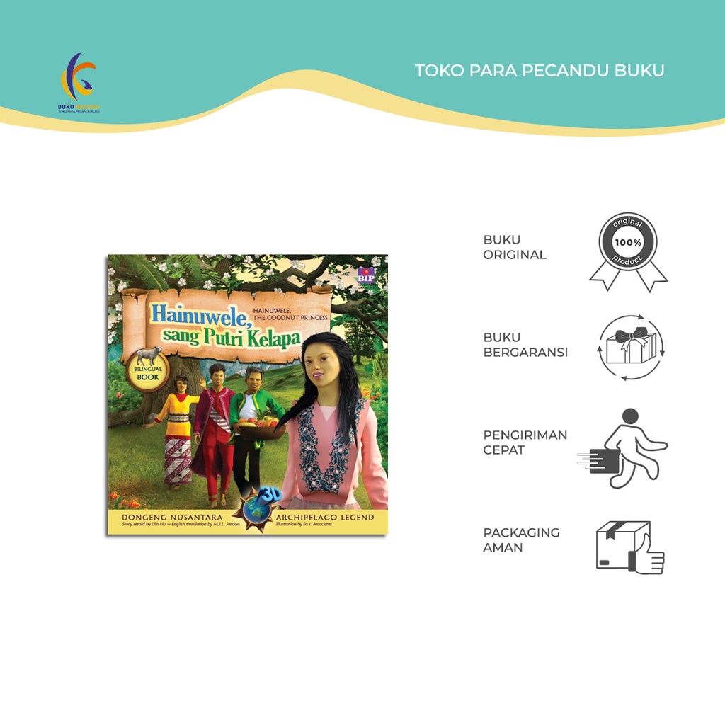 Jual BUKU ANAK - SERI DONGENG 3D NUSANTARA : HAINUWELE SANG PUTRI ...