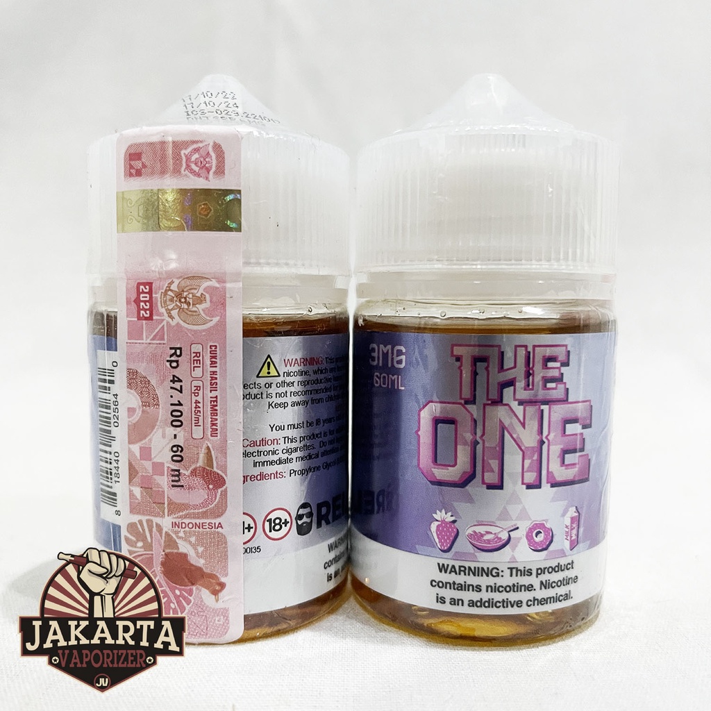 Jual THE ONE STRAWBERRY CEREAL DONUT MILK 60ML 3MG 6MG BY BEARD VAPE CO ...