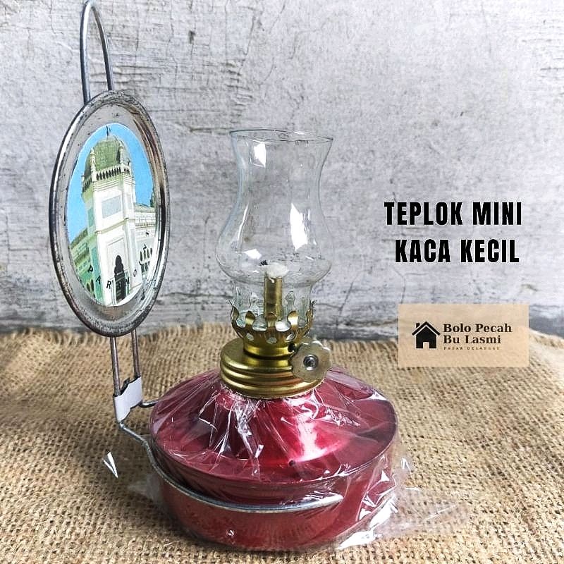 Jual SATU SET LAMPU TEPLOK MINI KACA KECIL / LAMPU TEPLOK MINI MINYAK ...