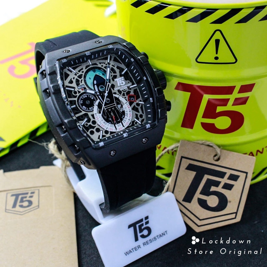 Jual New T5 3941 Rocket Launch Original / Jam T5 H 3941G Original / JAM ...