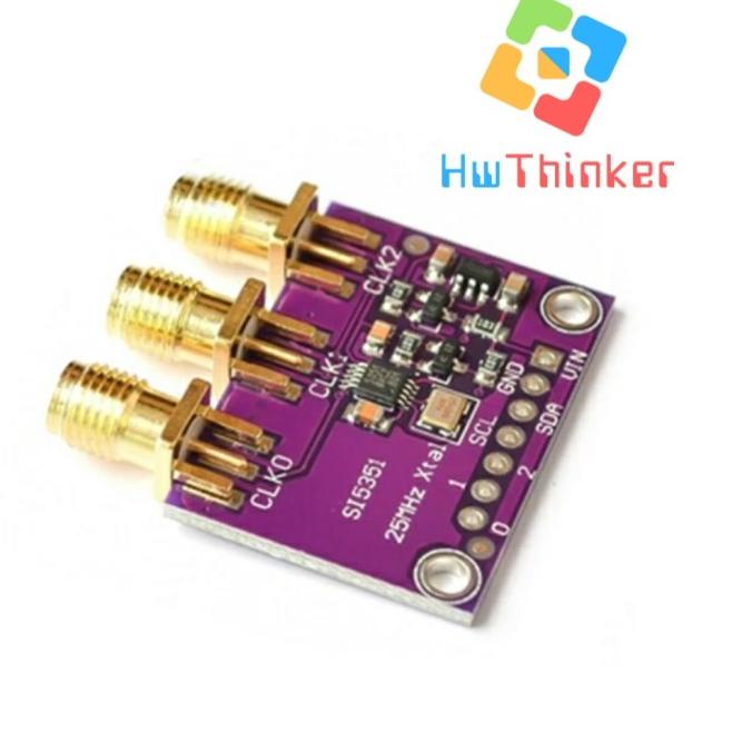Jual Modul SI5351 SI5351A Signal Clock Generator Oscillator DDS 8KHz ...