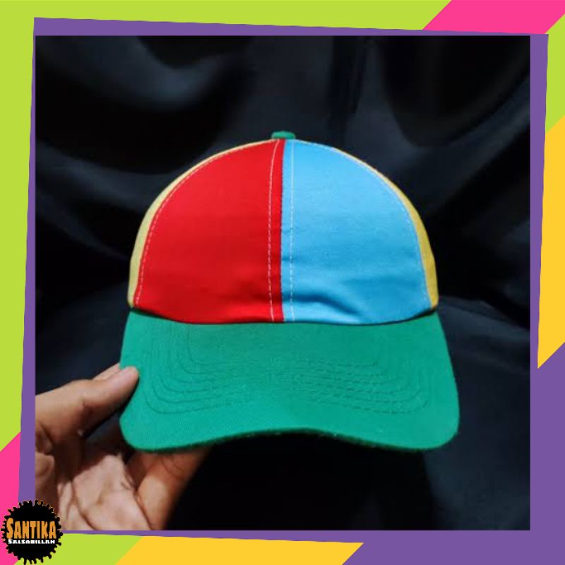 Jual Topi Warna Warni - Topi Baseball - Topi Baling Baling | Shopee ...
