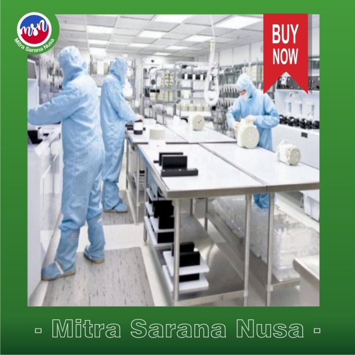 Jual Baju Antistatic Jumsuit Baju Clean Room Coverall - L | Shopee ...