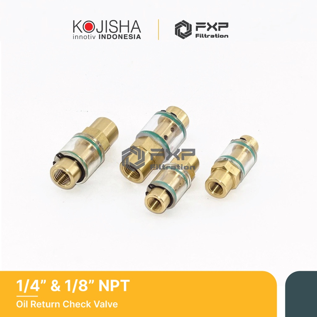 Jual Oil Return Check Valve Kyungwon | Shopee Indonesia