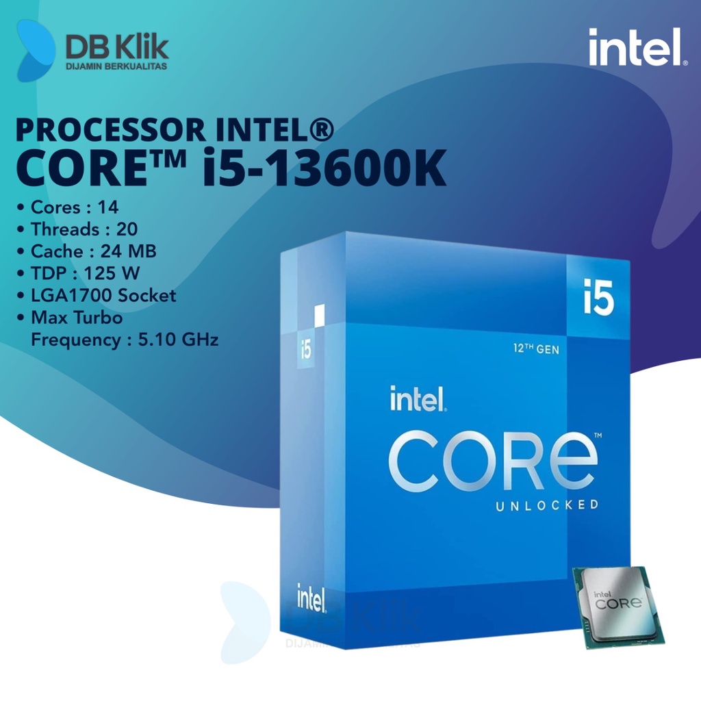 Jual Processor Intel Core I5-13600K Box 5.1GHz LGA1700 - Intel I5 ...