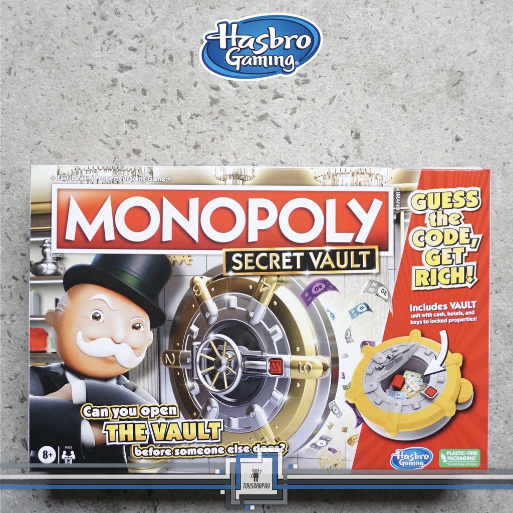 Jual Monopoly SECRET VAULT Board Game Monopoli ORIGINAL | Shopee Indonesia