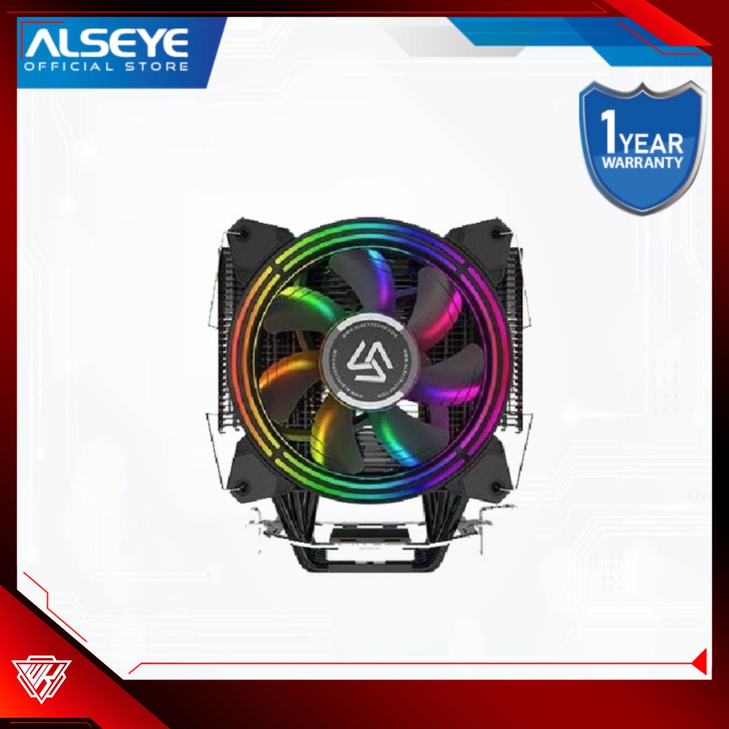 Jual Alseye Fan Processor Double Tower H120D RGB Cooler PC | Shopee ...