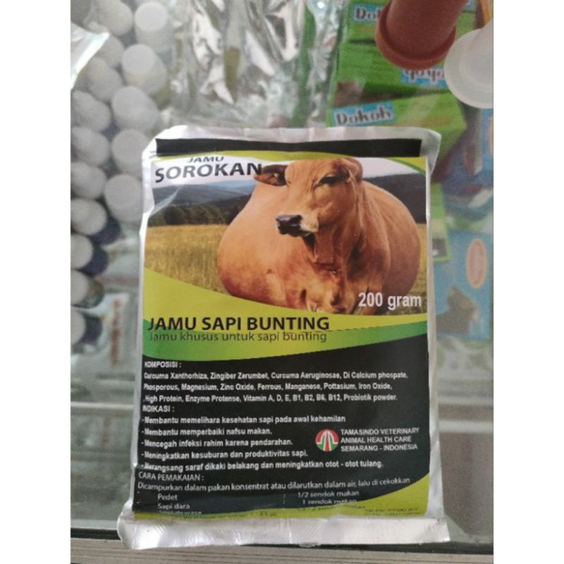 Jual Sorokan Obat Vitamin Jamu Bunting Sapi Kerbau Kuda | Shopee Indonesia