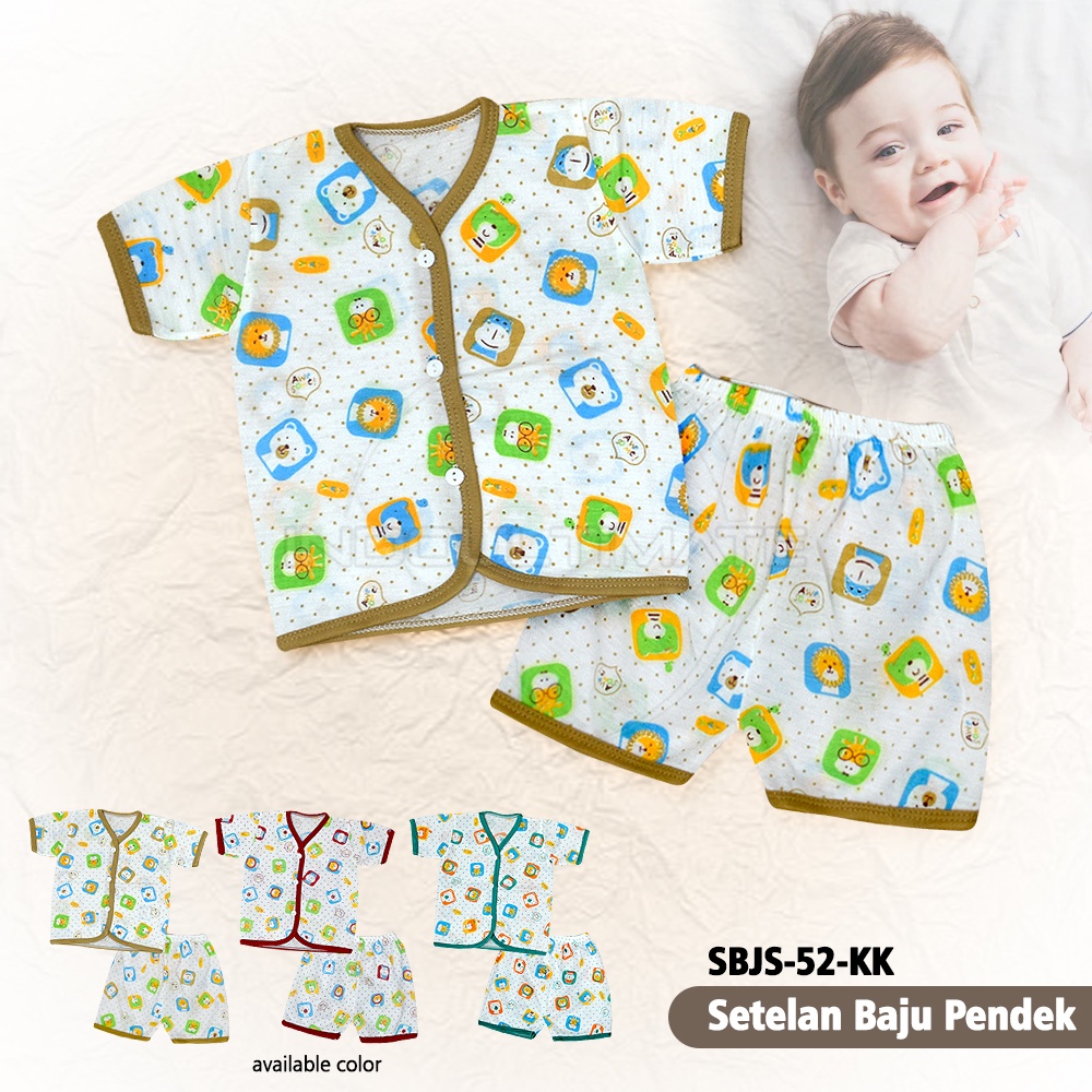 Jual Baju Tidur Bayi Baju Harian Bayi Setelan Baju Bayi + Celana Bayi Standart SBJS-52KK Baju ...
