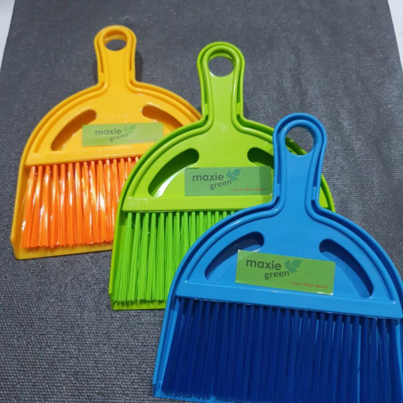 Jual MAXIE GREEN SAPU PENGKI SET MINI SAPU MOBIL MINI DUSTPAN SET MURAH ...