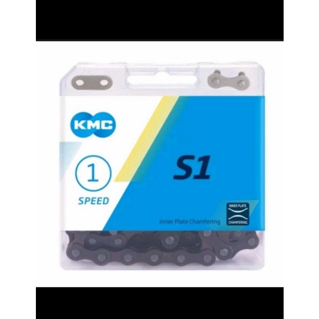Jual CHAIN RANTAI KMC S1 S-1 112L FIXIE BMX SINGLE SPEED HITA | Shopee ...