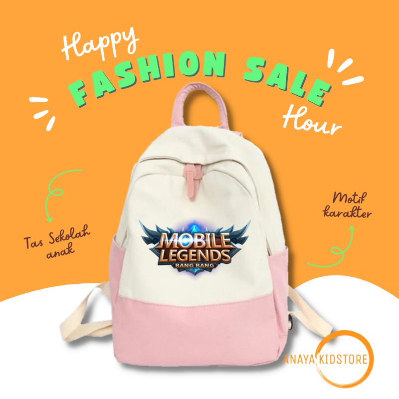 Jual TAS ANAK SEKOLAH MOBILE LEGENDS / TAS SEKOLAH TK / SD | Shopee ...