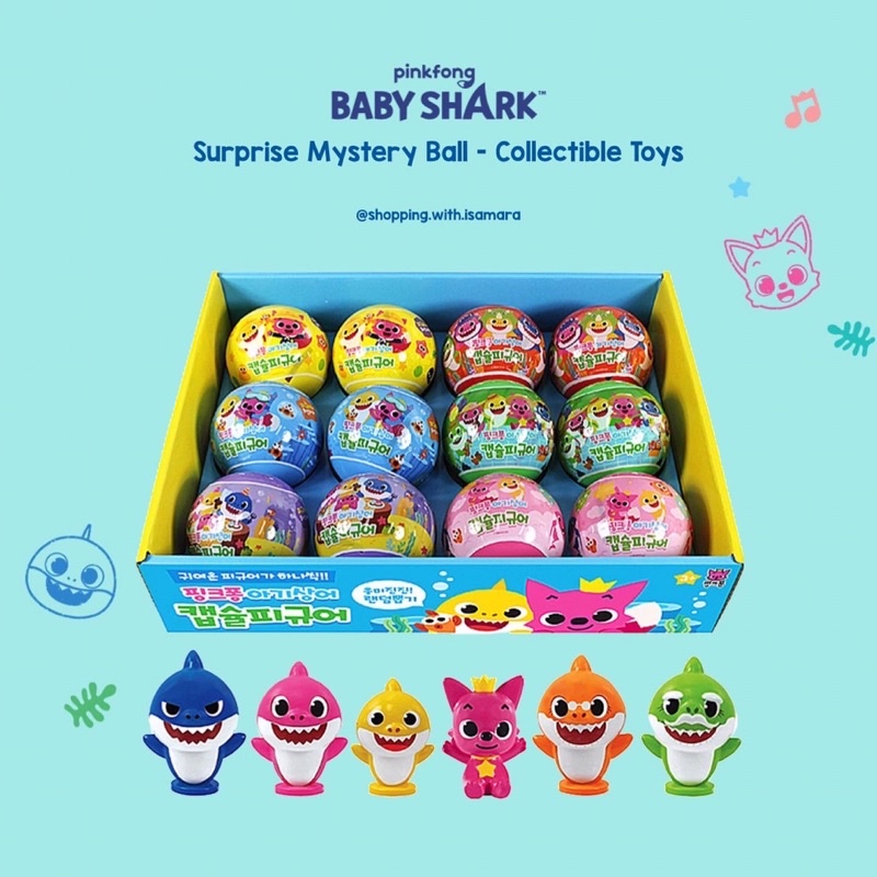 Jual Pinkfong Baby Shark Surprise Mystery Ball - Collectible Toys ...