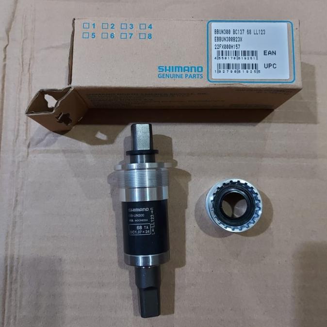 Jual Bb Kotak Shimano Bottom Bracket As Un 26 110 113 117.5 123 Un26 ...