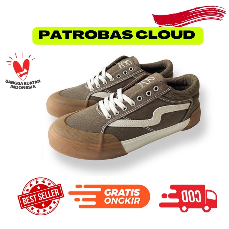 Jual Patrobas Cloud Olive Low Original | Shopee Indonesia