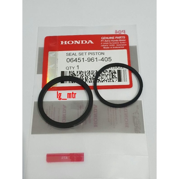 Jual SEAL SIL SET O RING KALIPER DEPAN BEAT FI ESP STREET LED SCOOPY ESP VARIO 125 150 ESP SPACY ...