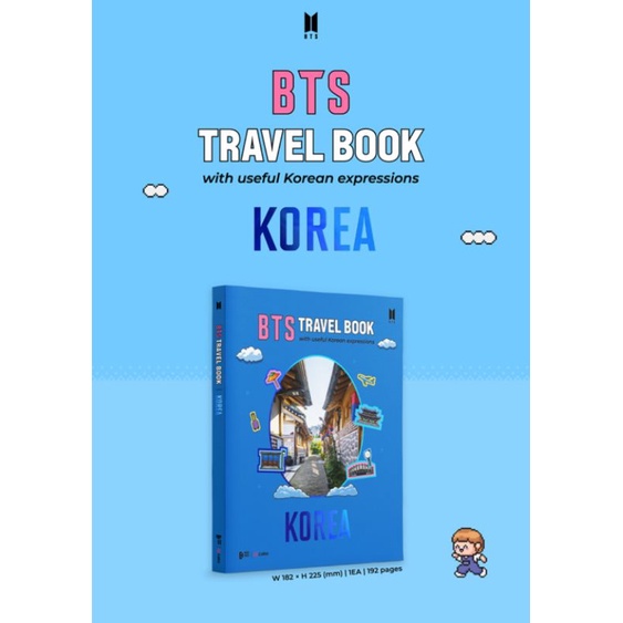 Jual OFFICIAL BTS TRAVEL BOOK KOREA WEVERSE SHOP GLOBAL HYBE EDUCATION ...