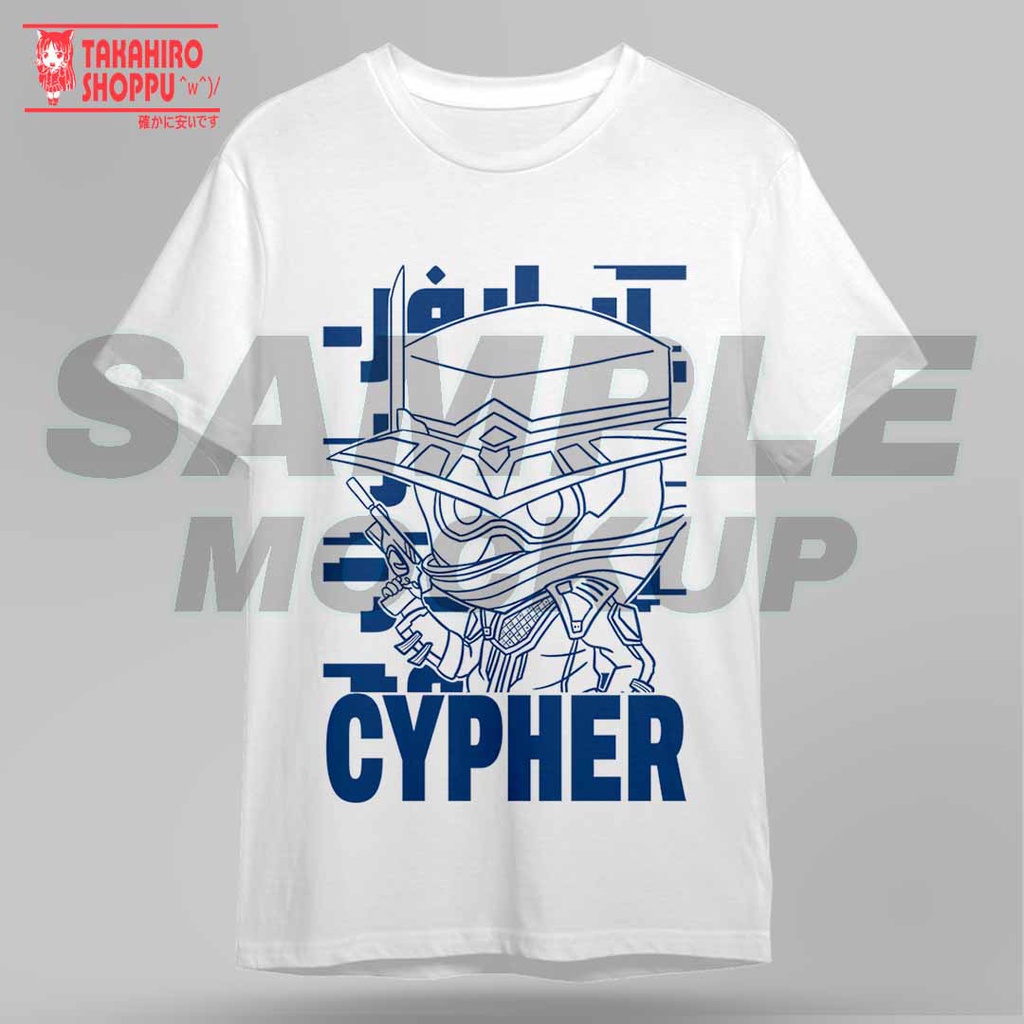 Jual Baju Kaos Anime VALORANT CHIBI OUTLINE - CYPHER PRINT DTF | Shopee ...