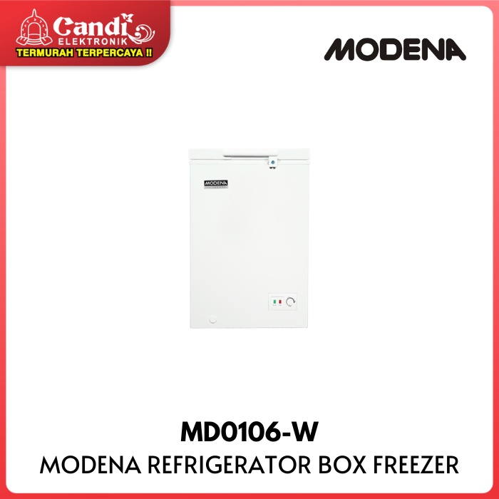 Jual MODENA BOX FREEZER 100 LITER MD0106-W | Shopee Indonesia
