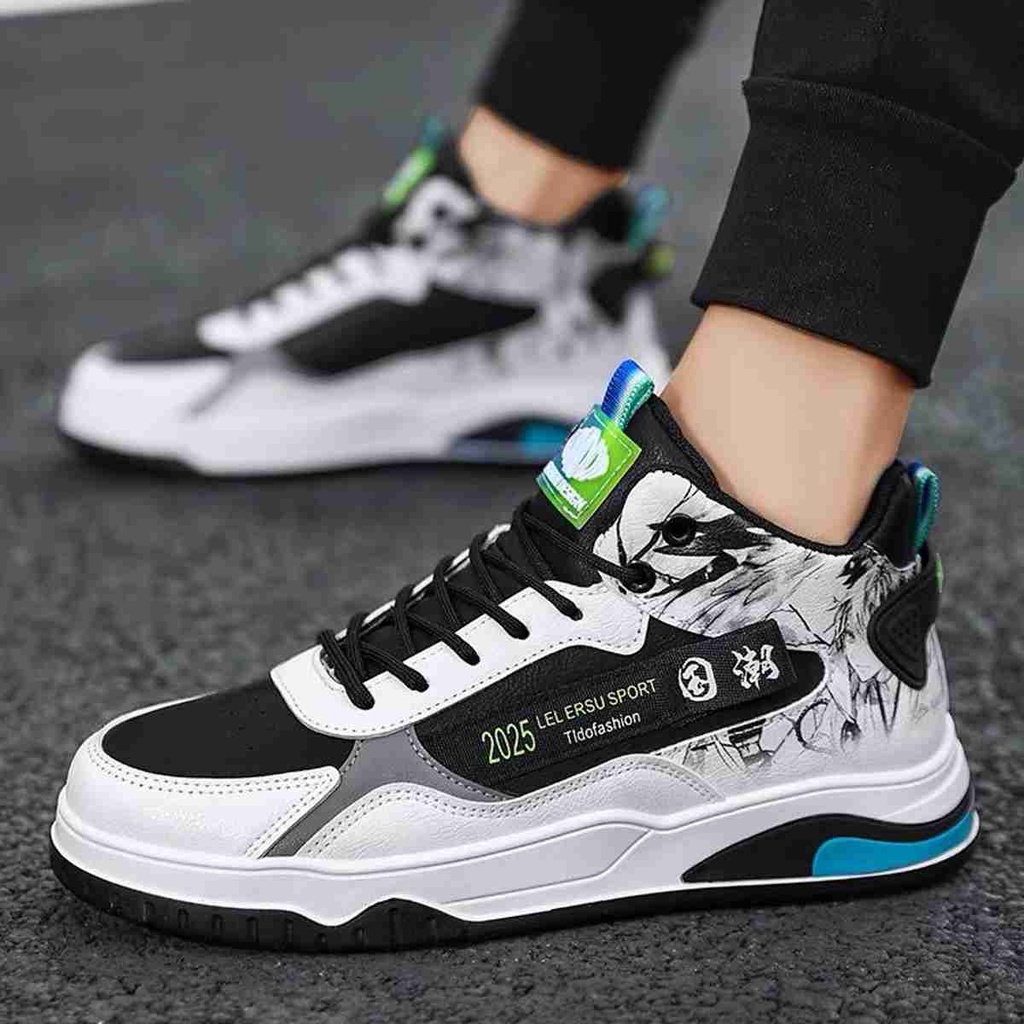 Jual PANARYBODY Sepatu Cowok Sneakers Sepatu Pria Sepatu Cowboy Kasual ...