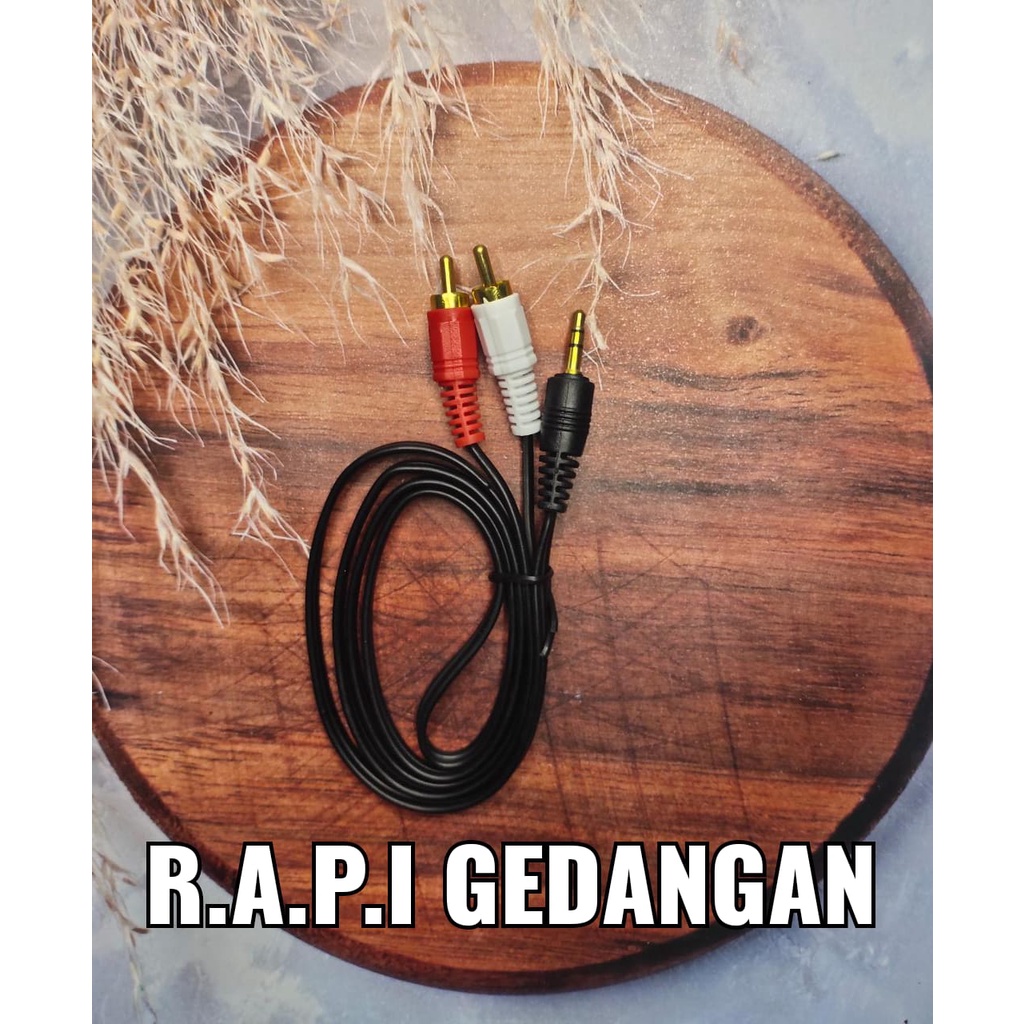 Jual Kabel Jack 2 in 1 Aux Audio / Kabel Speaker 2 in 1 | Shopee Indonesia