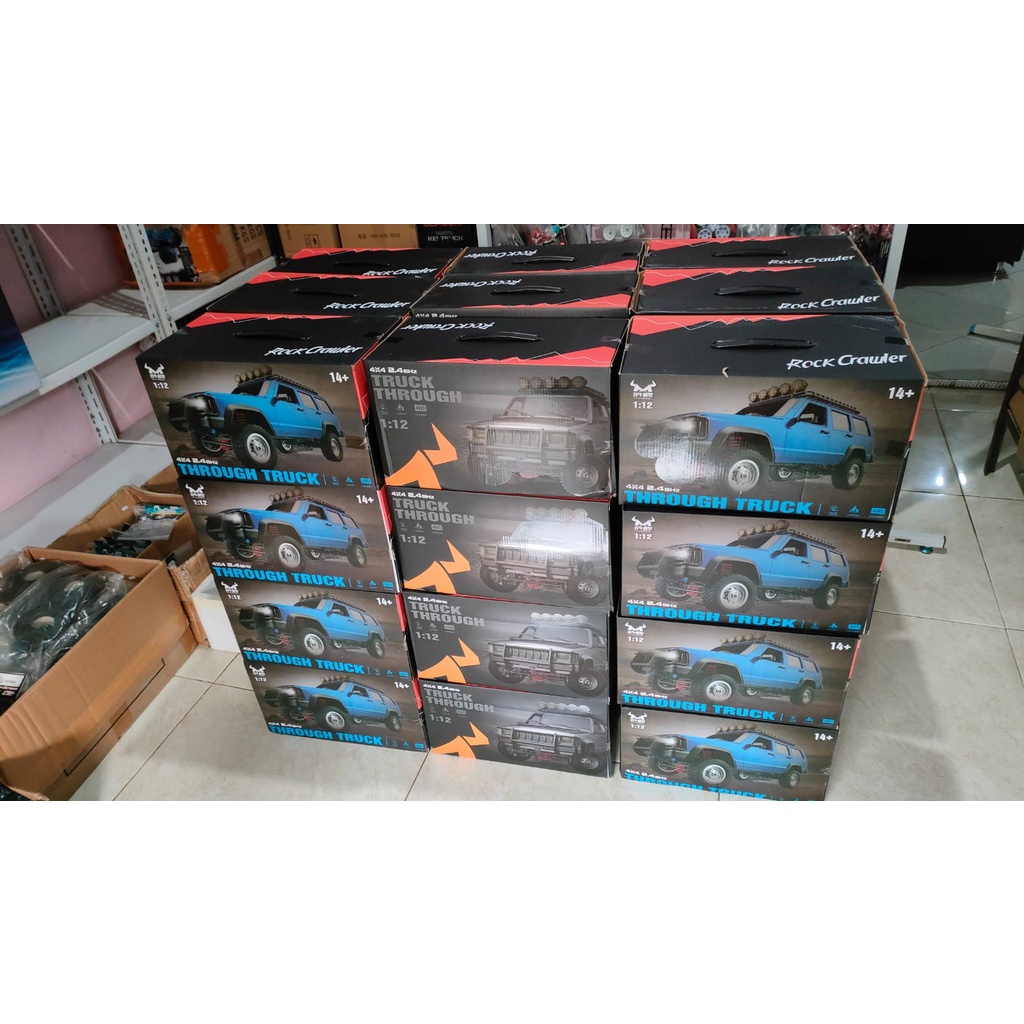 Jual MN78 MN-78 1/12 RC Adventure Jeep Cherokee mini scale RTR VS WPL ...