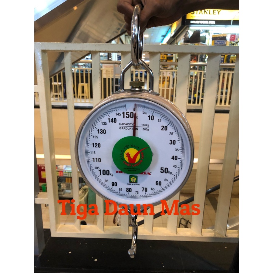 Jual Timbangan Gantung Jarum Nhon Hoa Vietnam Kapasitas 150 Kg | Shopee Indonesia