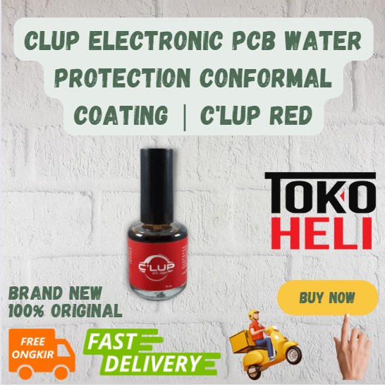 Jual CLUP Electronic PCB Water Protection Conformal Coating | C'LUP RED ...
