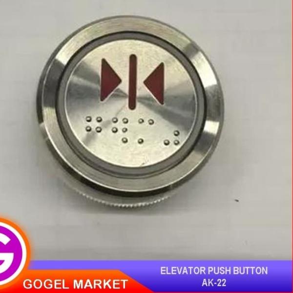 Jual Elevator Push Button Tombol Lift AK22 - Angka 1 | Shopee Indonesia