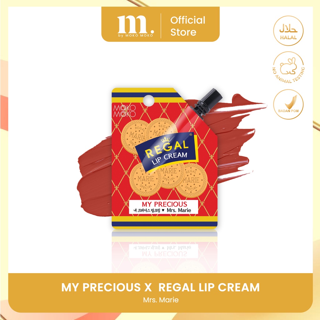 Jual Moko Moko Lipcream Regal Sachet | Moko Moko My Precious X Regal ...