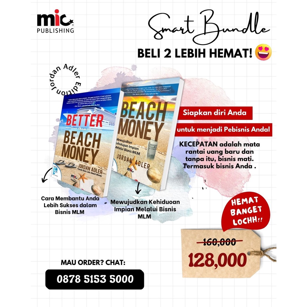 Jual Beach Money dan Better Than Beach Money - Jordan Adler | Shopee ...