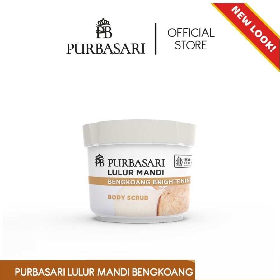 Jual PURBASARI Lulur Mandi Bengkoang Brightening | Body Scrub 200 gr ...