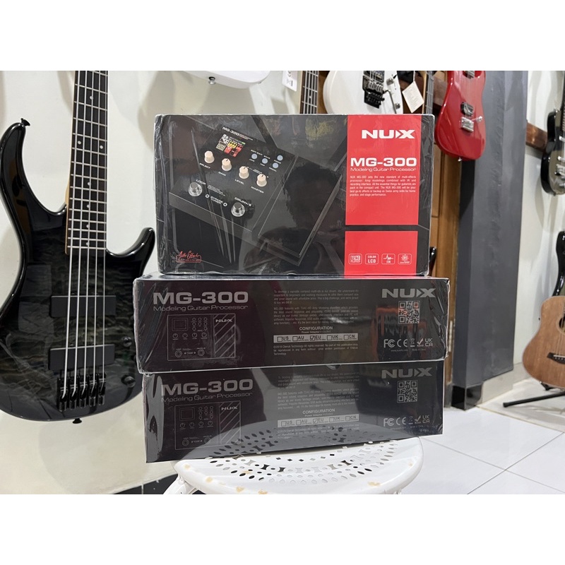 Jual Efek Gitar Digital Nux MG 300 Original Multi Efek | Shopee Indonesia