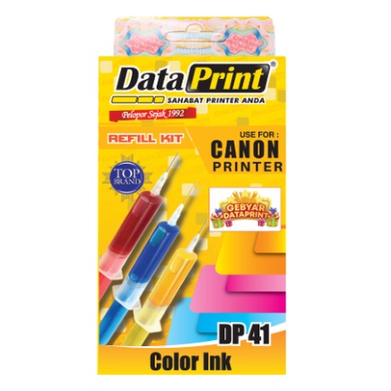 Jual Tinta Printer Data Print CANON DP 41 Warna | Shopee Indonesia