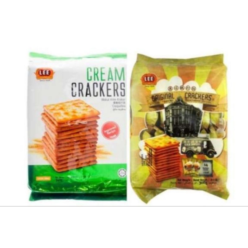 Jual Biskuit Lee Cream Crackers Biskuit Lee Original Crackers Biskuit ...