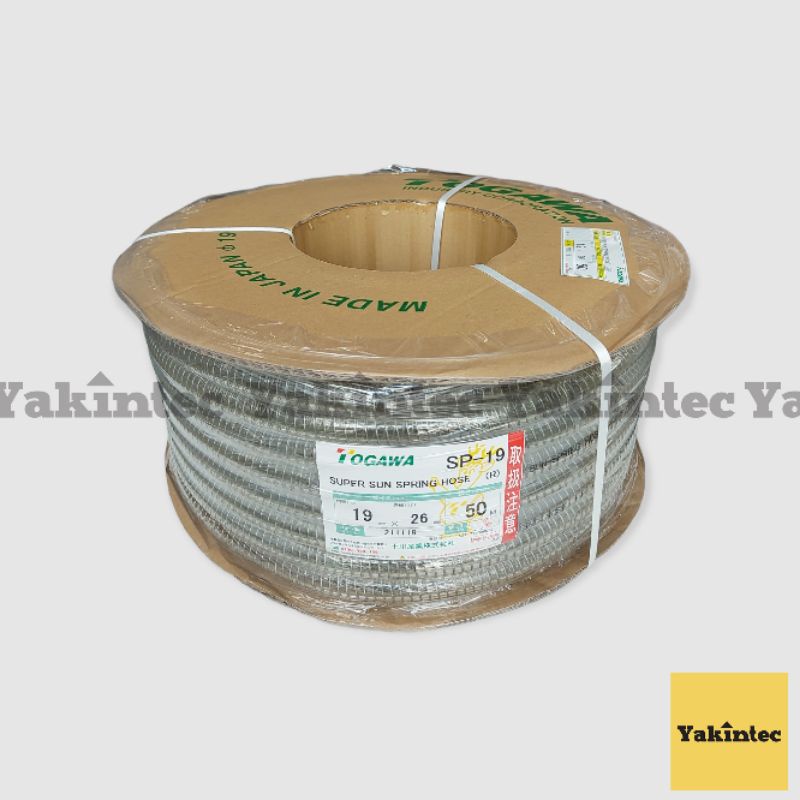 Jual Selang Spring Hose / Selang Kawat Spiral 3/4" (19x26mm ) TOGAWA ...