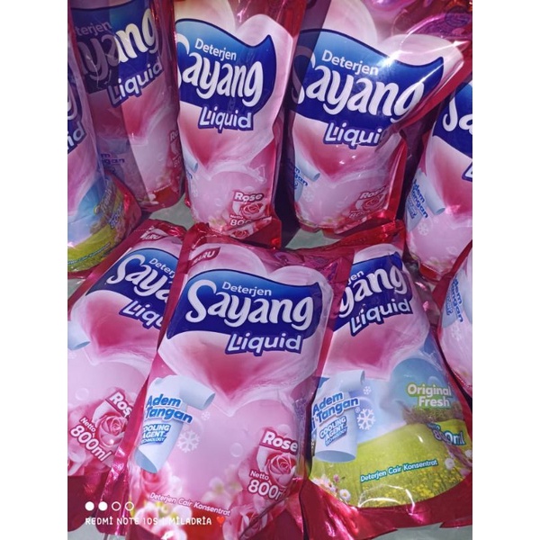 Jual Sayang Deterjen Liquid Konsentrat 800Ml | Shopee Indonesia