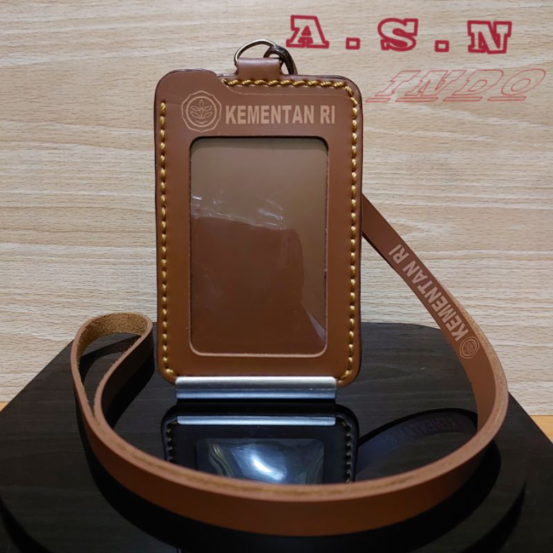 Jual Id Card Kulit KEMENTAN Id Card Kulit Kementerian Pertanian ...