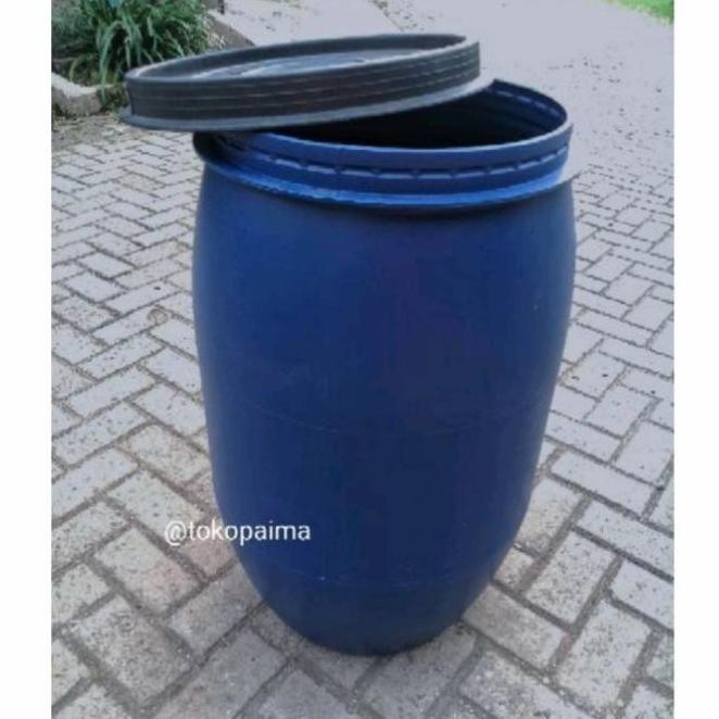 Jual TONG/ DRUM AIR/ DRUM SAMPAH/ DRUM PLASTIK 120 LITER NON COD ...