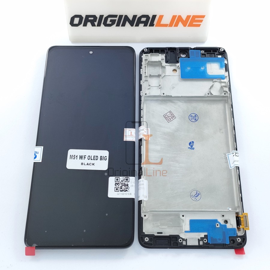 Jual LCD + TS + FRAME SAMSUNG M51 / M515 ORIGINAL OLED INFINITY O BIG ...