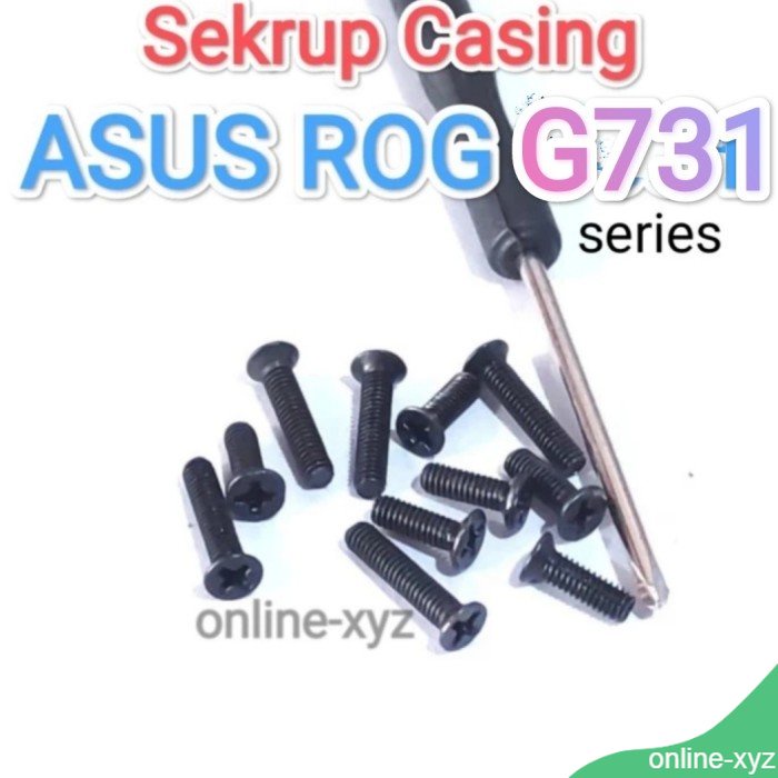 Jual baut mur screw sekrup ASUS Rog Strix GL731 G731 G731GT G731GU G731GV G731GW | Shopee Indonesia
