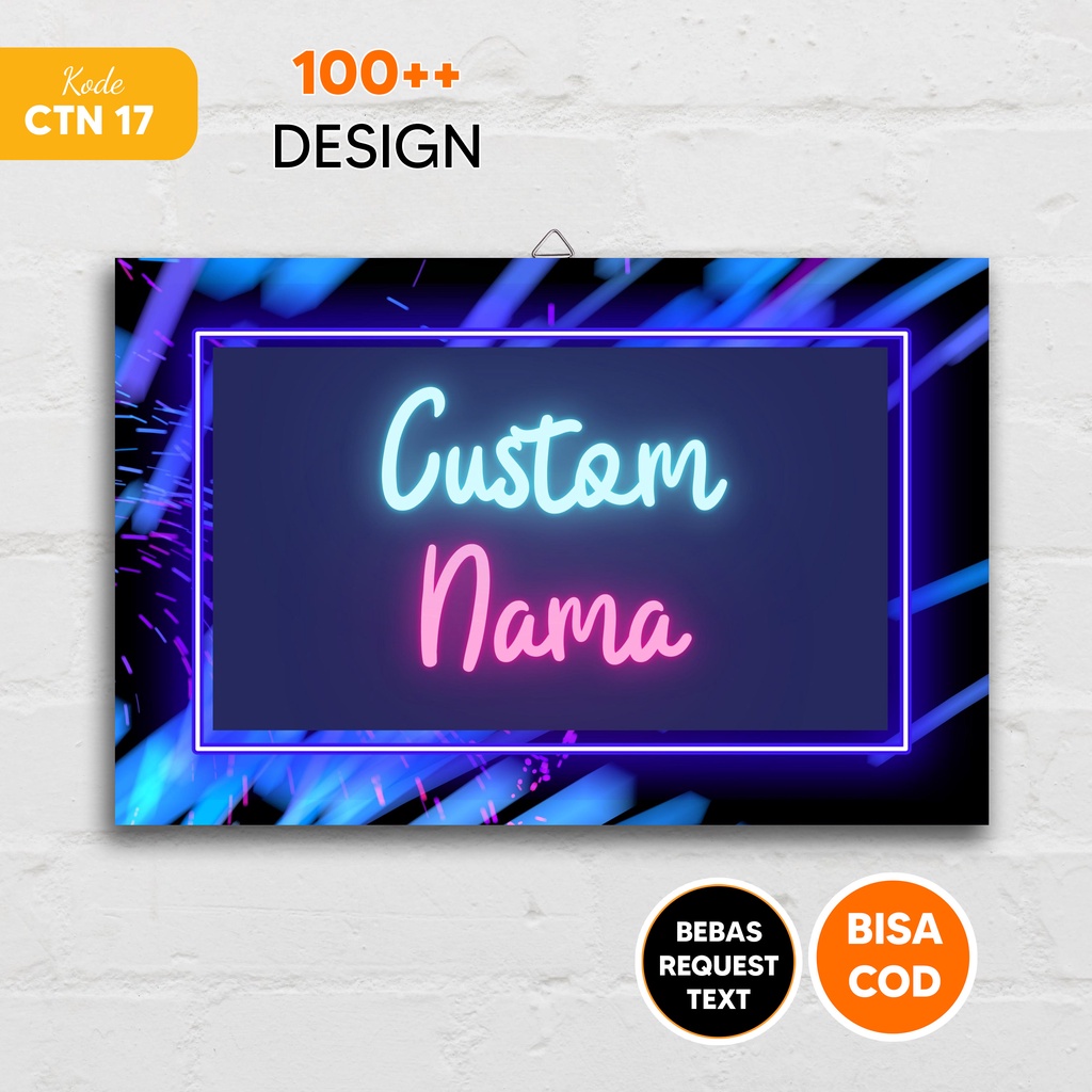 Jual Custom Nama Suka Suka Bisa Untuk Live Jualan - Hiasan Dinding Kayu ...